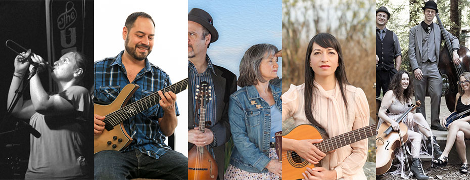 Mini-Music Festival: Sandy Lindop, Nate Lopez, Claudia Russell and ...